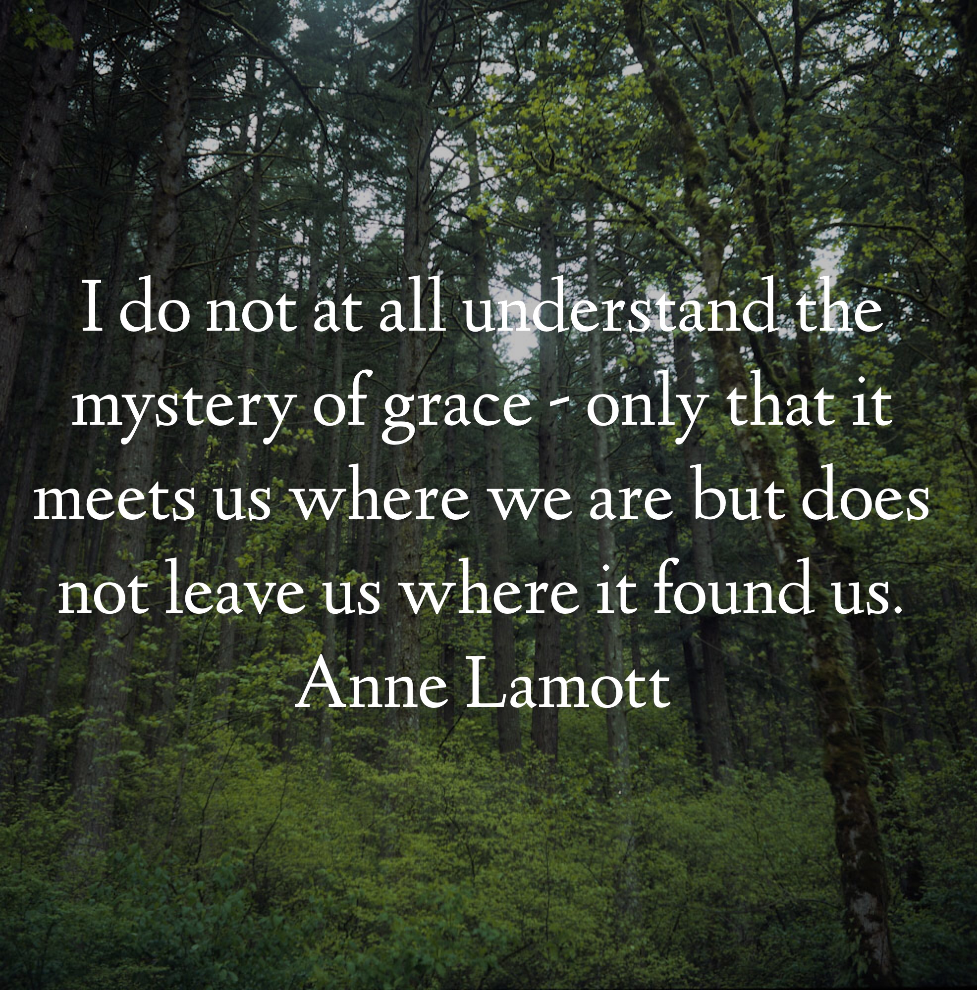 the ugly side of grace – a life developing